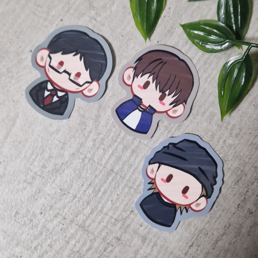 Jujutsu Kaisen Stickers Haibara Yu Takuma Ino Ijichi - Etsy