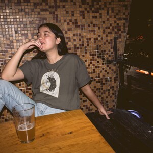 Moonchild Tarot Card Tshirt, Celestial Graphic Tee, Moonphase Novelty Apparel, Extraterrestrial ...