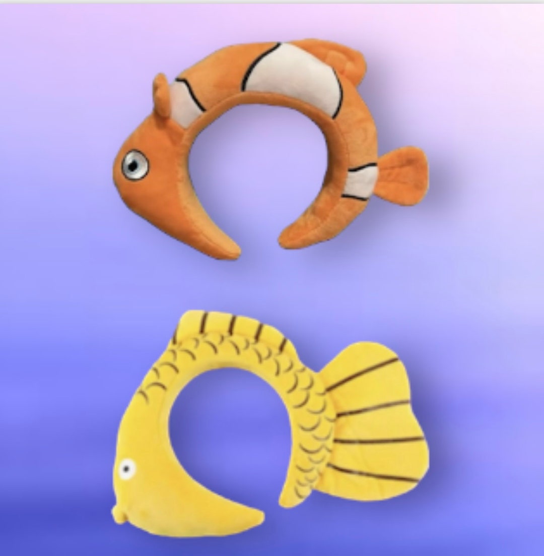 Cute Cartoon Fish Headbands, Large Fish Hair Hoops,spa Headbands for ...