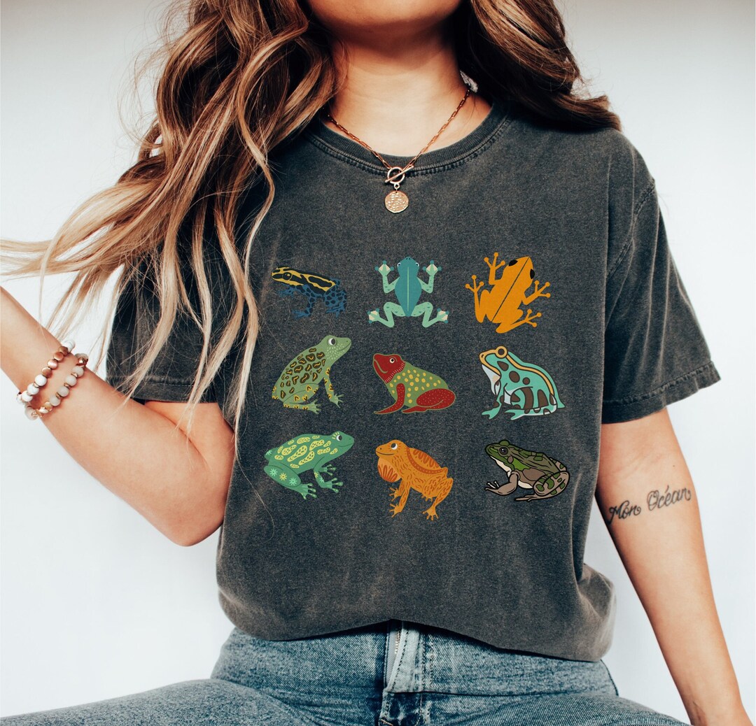 Frog, Goblincore Grunge Frog Shirt, Frog Gift, Frog and Toad, Frog ...