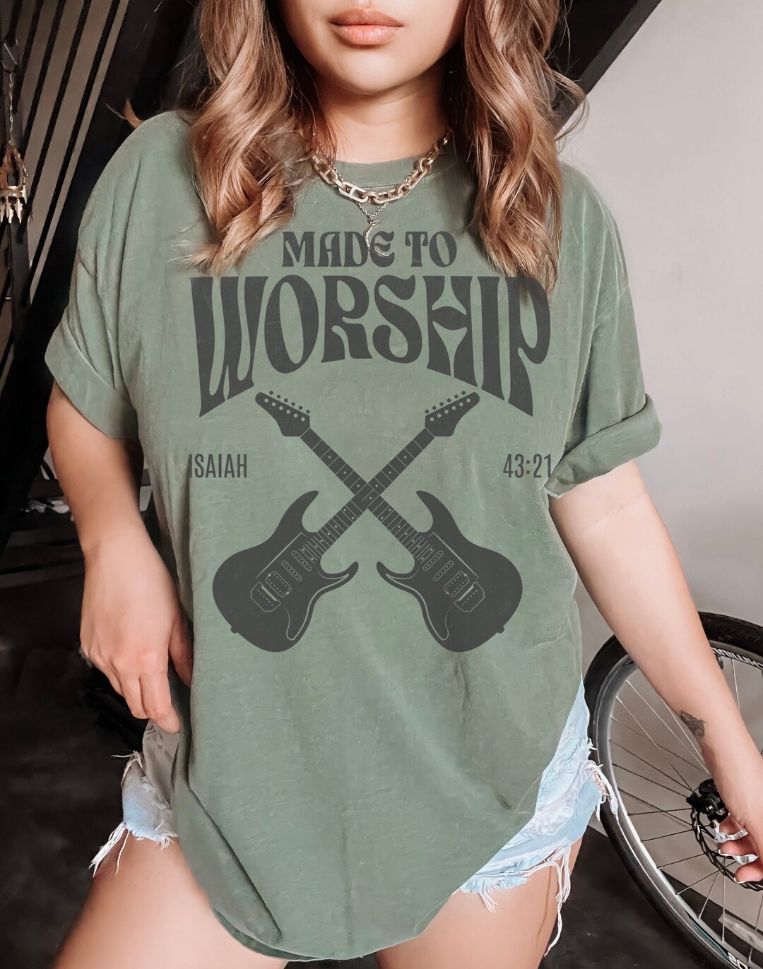Made to Worship Christian Merch Comfort Colors Praise Team Worship ...