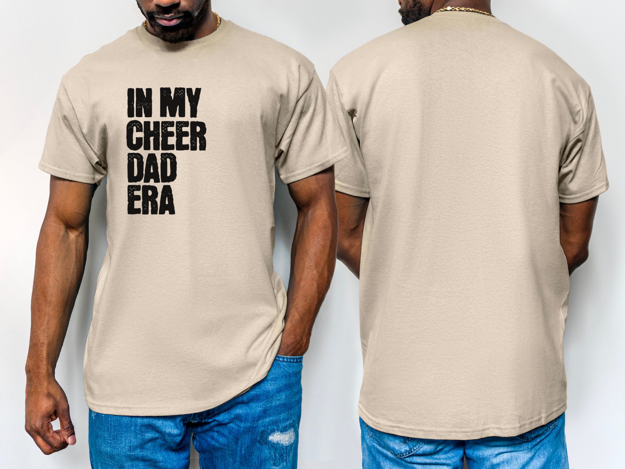 Cheer Dad Shirt in My Cheer Dad Era Custom Cheer Dad Shirt - Etsy