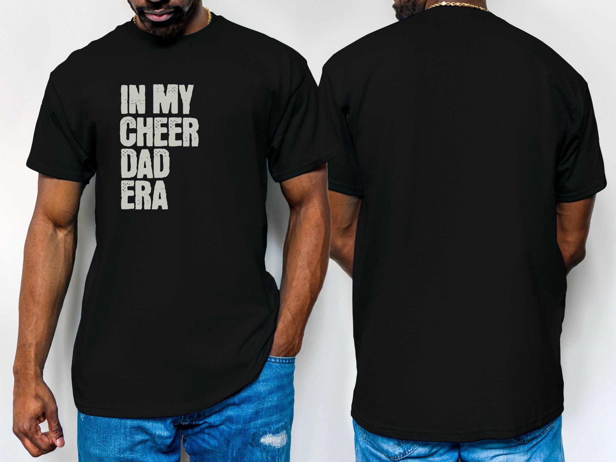 Cheer Dad Shirt, in My Cheer Dad Era, Custom Cheer Dad Shirt, Color ...