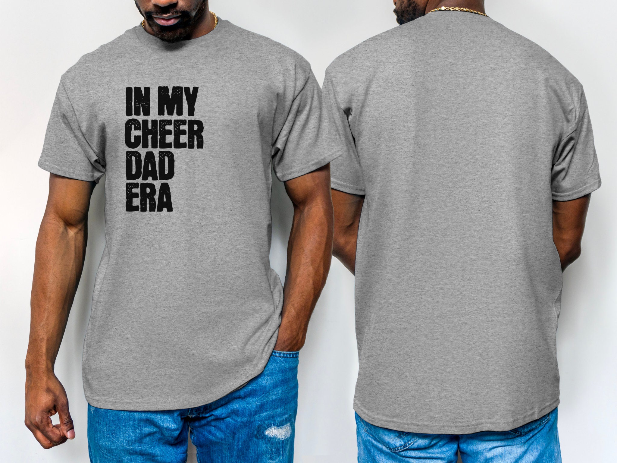 Cheer Dad Shirt in My Cheer Dad Era Custom Cheer Dad Shirt - Etsy