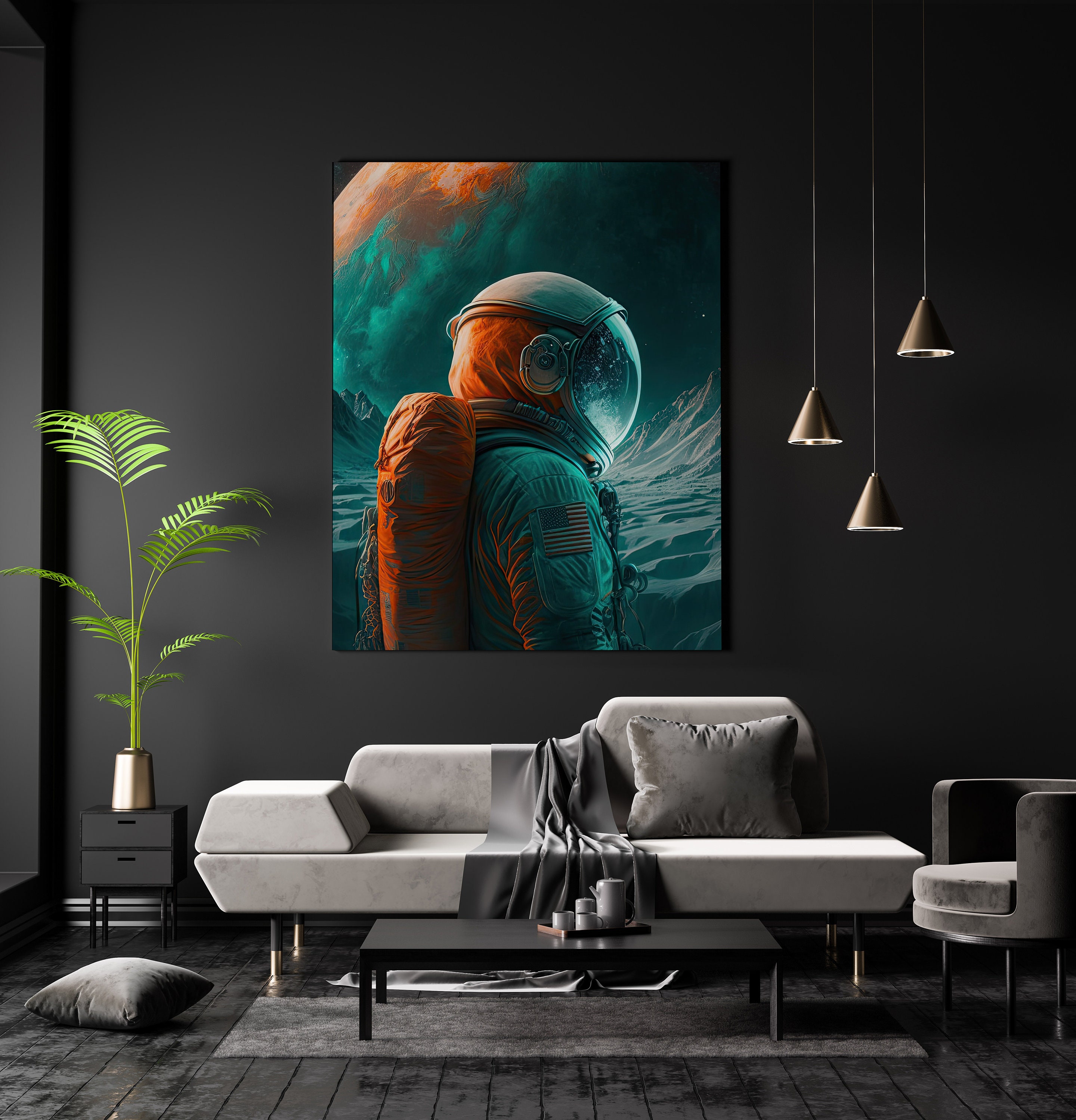 Astronaut Poster | Instant Download | Multiple Printable Sizes ...