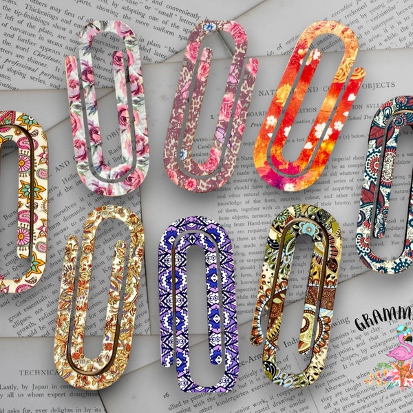 Paperclip Bookmark - Etsy
