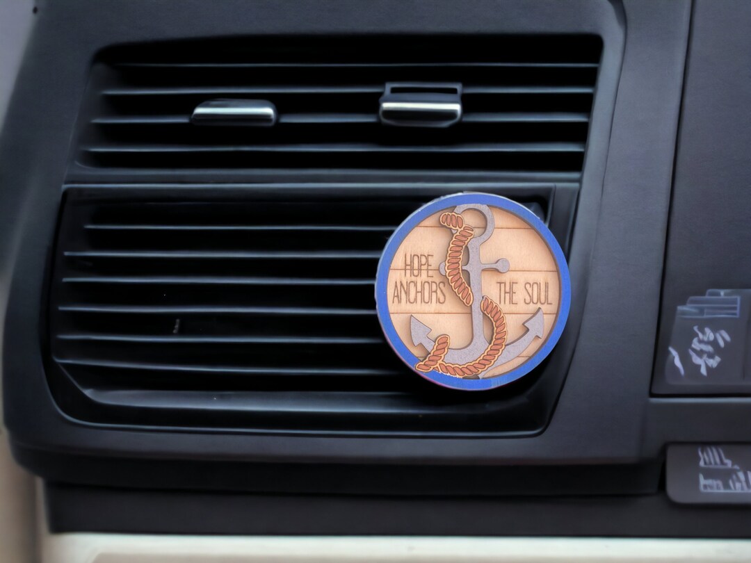 ANCHOR hope Anchors the Soul Car Diffuser Vent Clip on Personalized Car ...