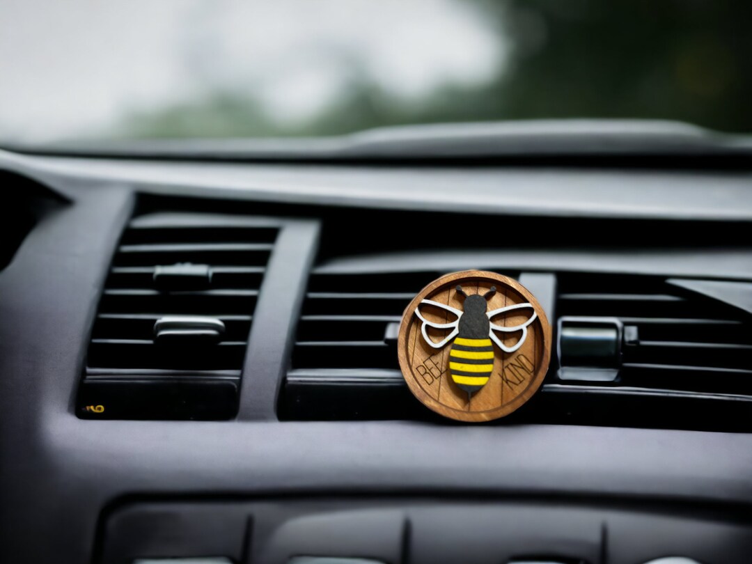 BEE KIND Car Diffuser Vent Clip on Personalized Car - Etsy