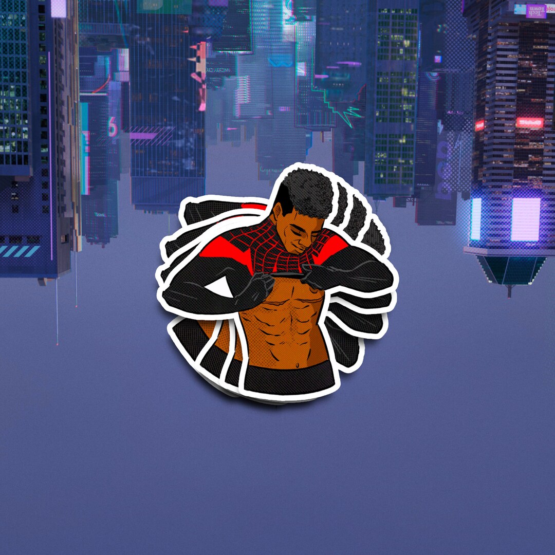 SPIDER-VERSE Trans Spider-men Top Surgery Scars Stickers - Etsy