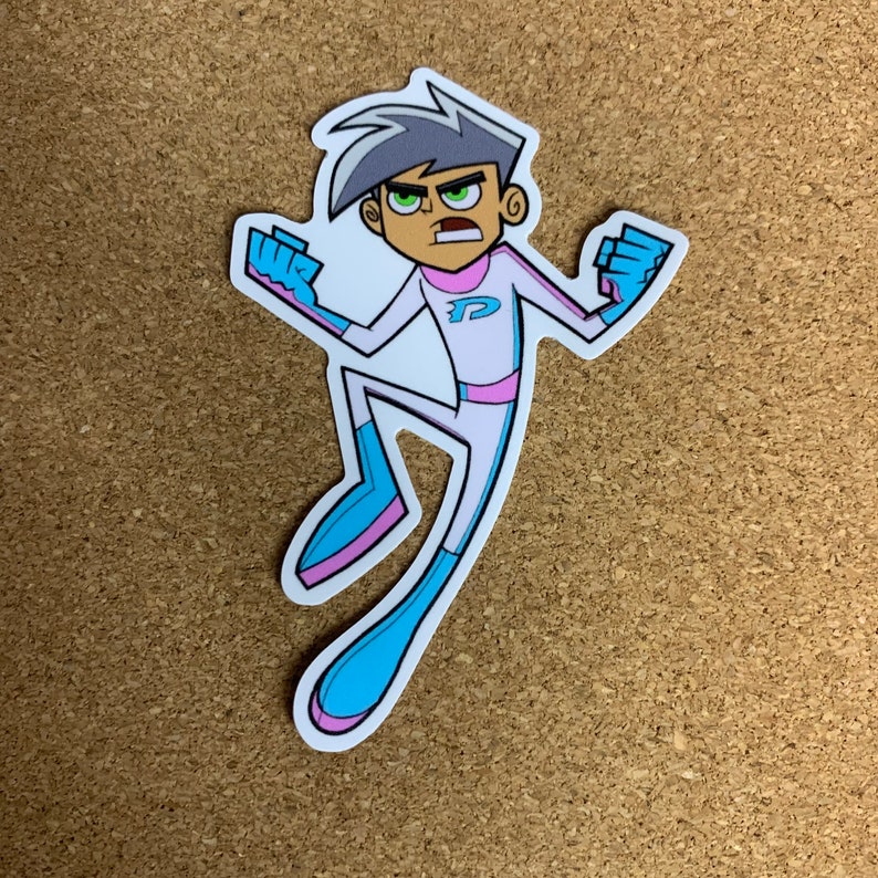 Transgender Pride Danny Phantom Cartoon Nickelodeon Sticker - Etsy Canada