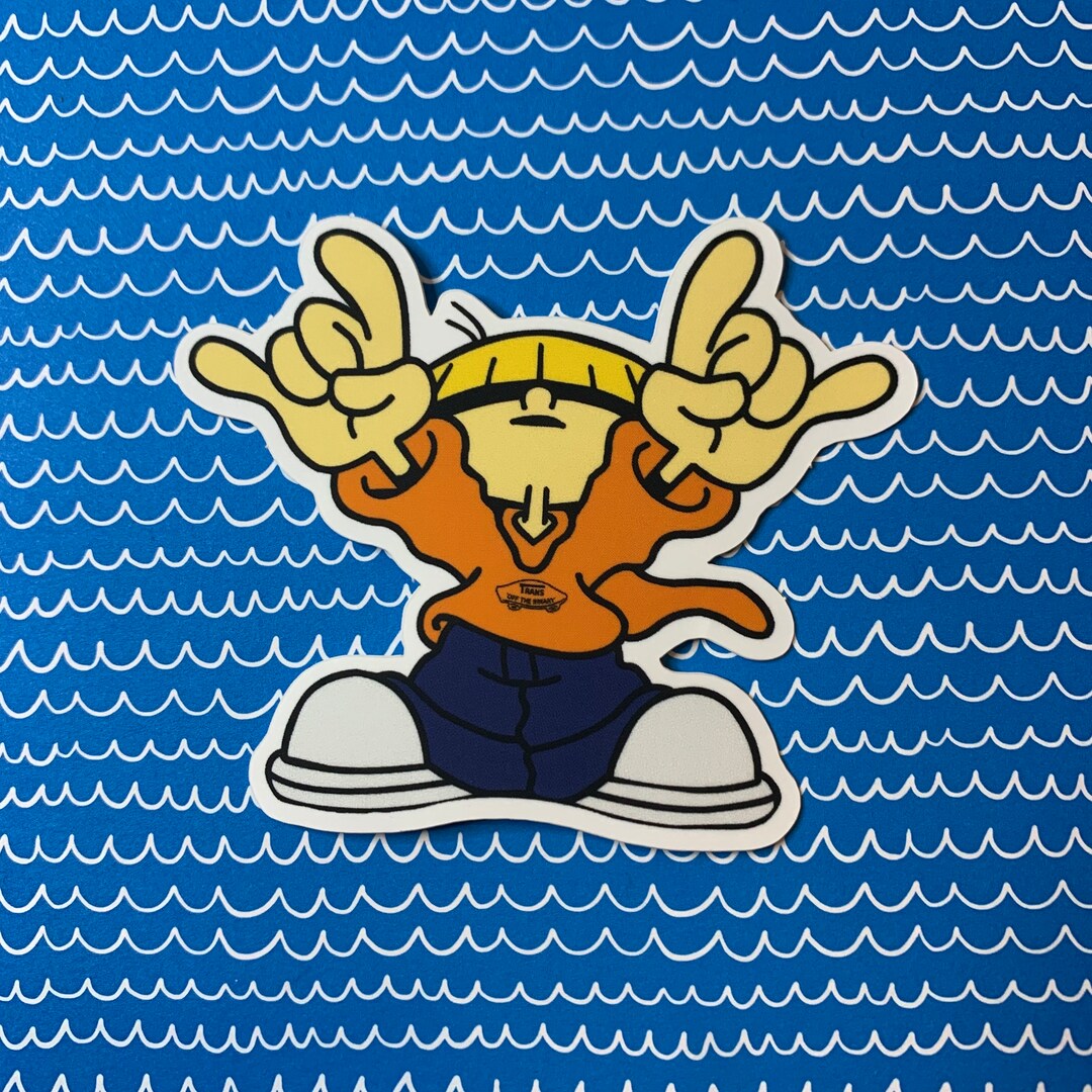 Kids Next Door Numbuh Four Wally Beetles Trans off the Binary Sticker ...