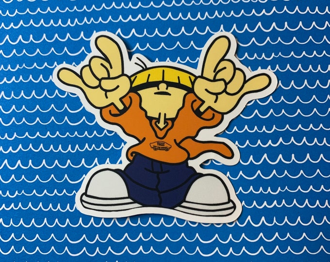 Kids Next Door Numbuh Four Wally Beetles Trans off the Binary Sticker ...