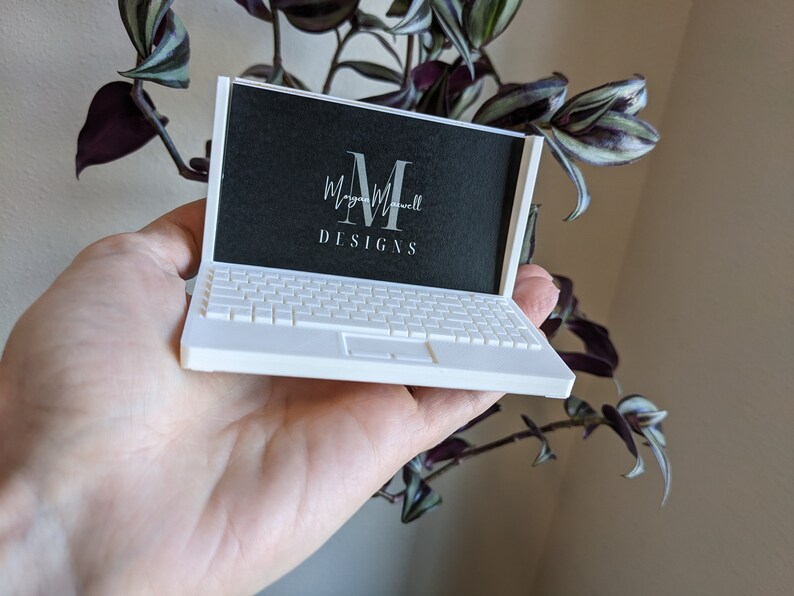 Tech-savvy Business Card Display: A Unique & Creative - Etsy