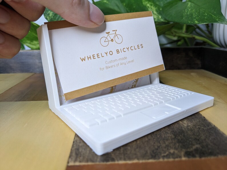 Tech-savvy Business Card Display: A Unique & Creative - Etsy