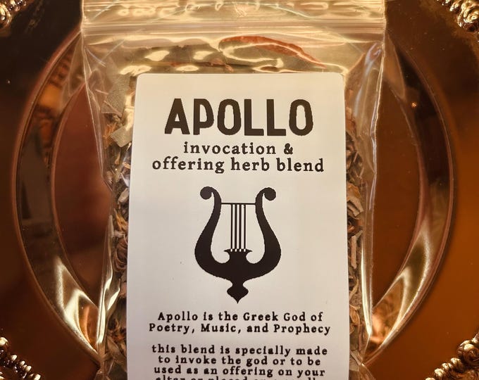 Apollo ~ Invocation & Offering Herb Blend - Etsy