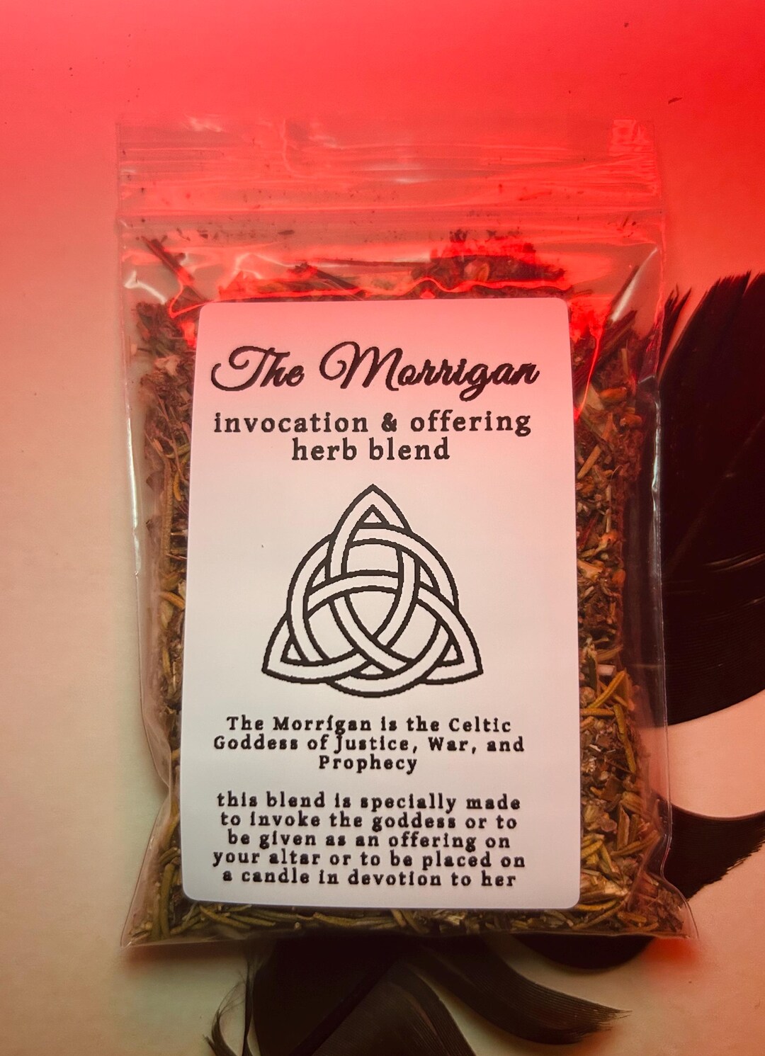 The Morrigan ~ Invocation & Offering Herb Blend - Etsy