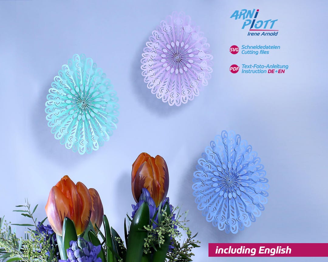 SVG Plotter File Easter – Plot Easter Decorations, Plot Easter Paper ...