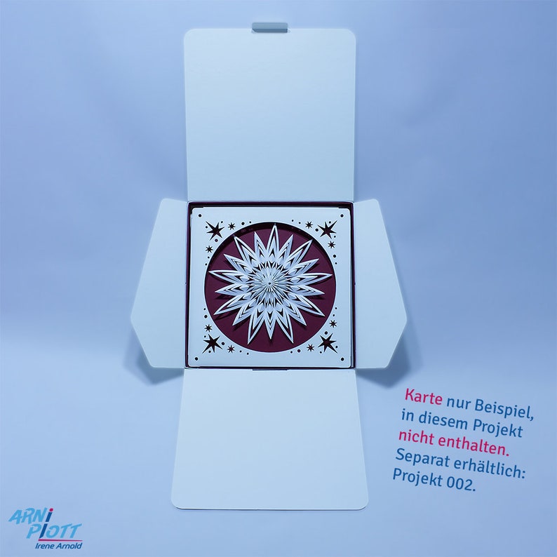 Plotterdatei – Geschenkbox, Schachtel, Umschlag, Verpackung für Karten ...