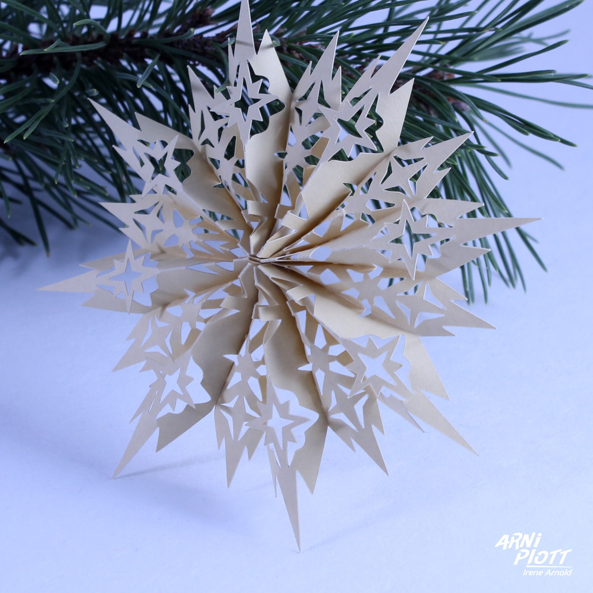 Plotterdatei Papierstern Weihnachtsdeko plotten für - Etsy.de