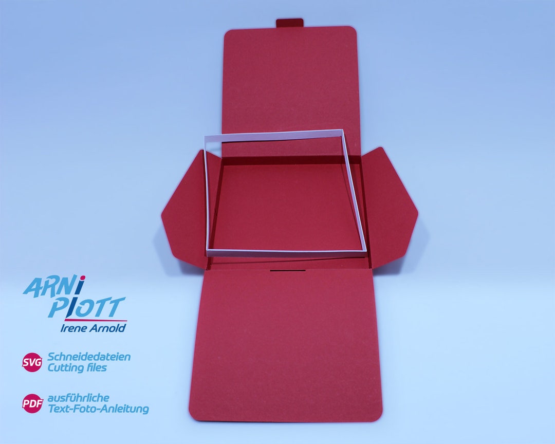 Plotterdatei Geschenkbox Schachtel Umschlag Verpackung - Etsy.de