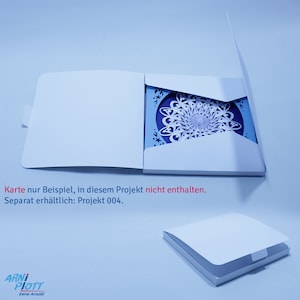 Plotterdatei – Geschenkbox, Schachtel, Umschlag, Verpackung für Karten ...