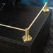 Customizable Brass Tipping Rail - Bottle Rail/ Shelf Rail / Fiddler ...