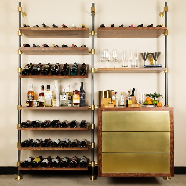 The Tuscan Desk & Shelf System - Etsy