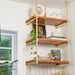 Brass Two-way Shelf Connector for Modular French Bistro Shelves | the ...