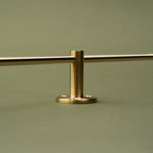 Customizable Brass Tipping Rail - Bottle Rail/ Shelf Rail / Fiddler ...