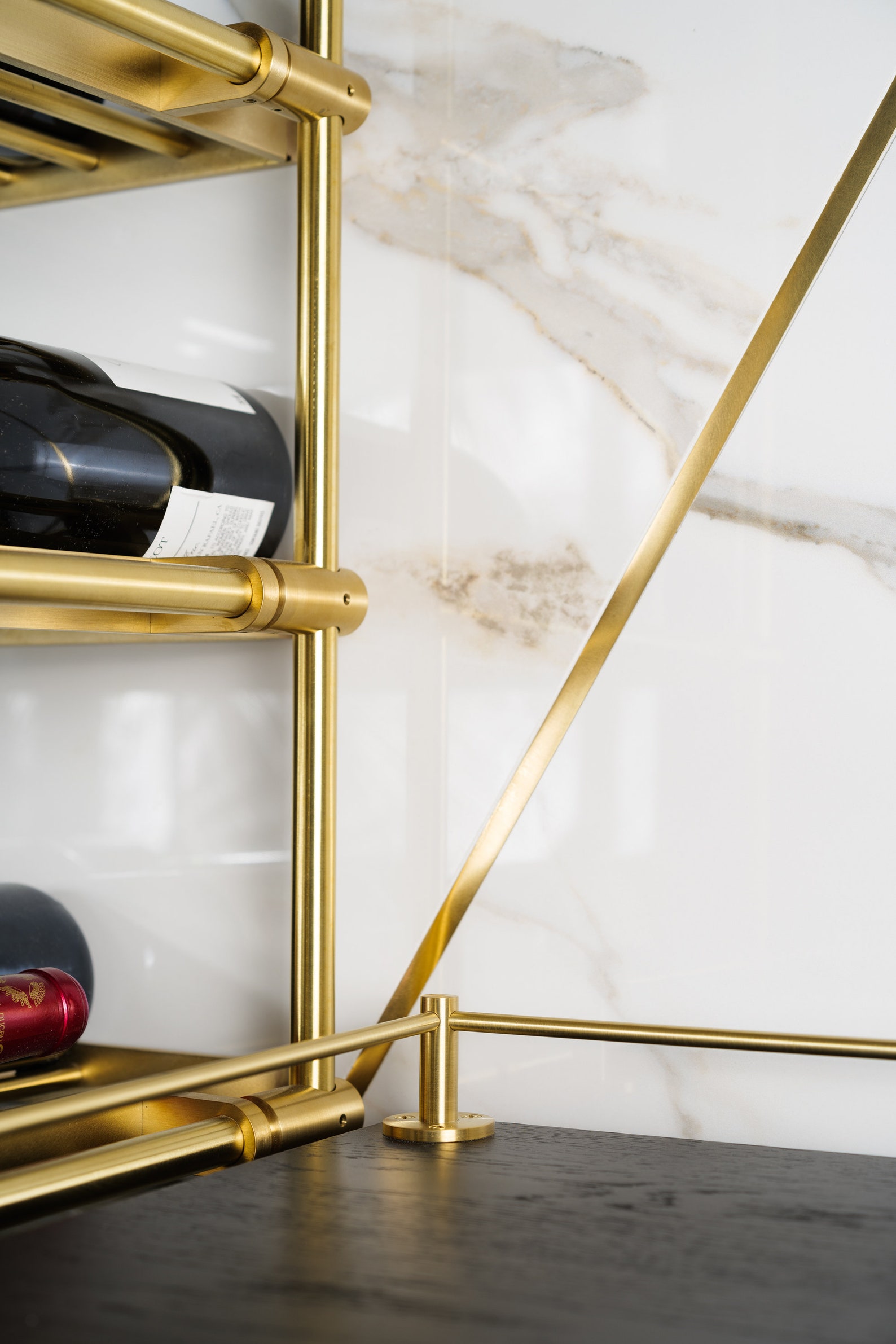 Customizable Brass Tipping Rail - Bottle Rail/ Shelf Rail / Fiddler ...