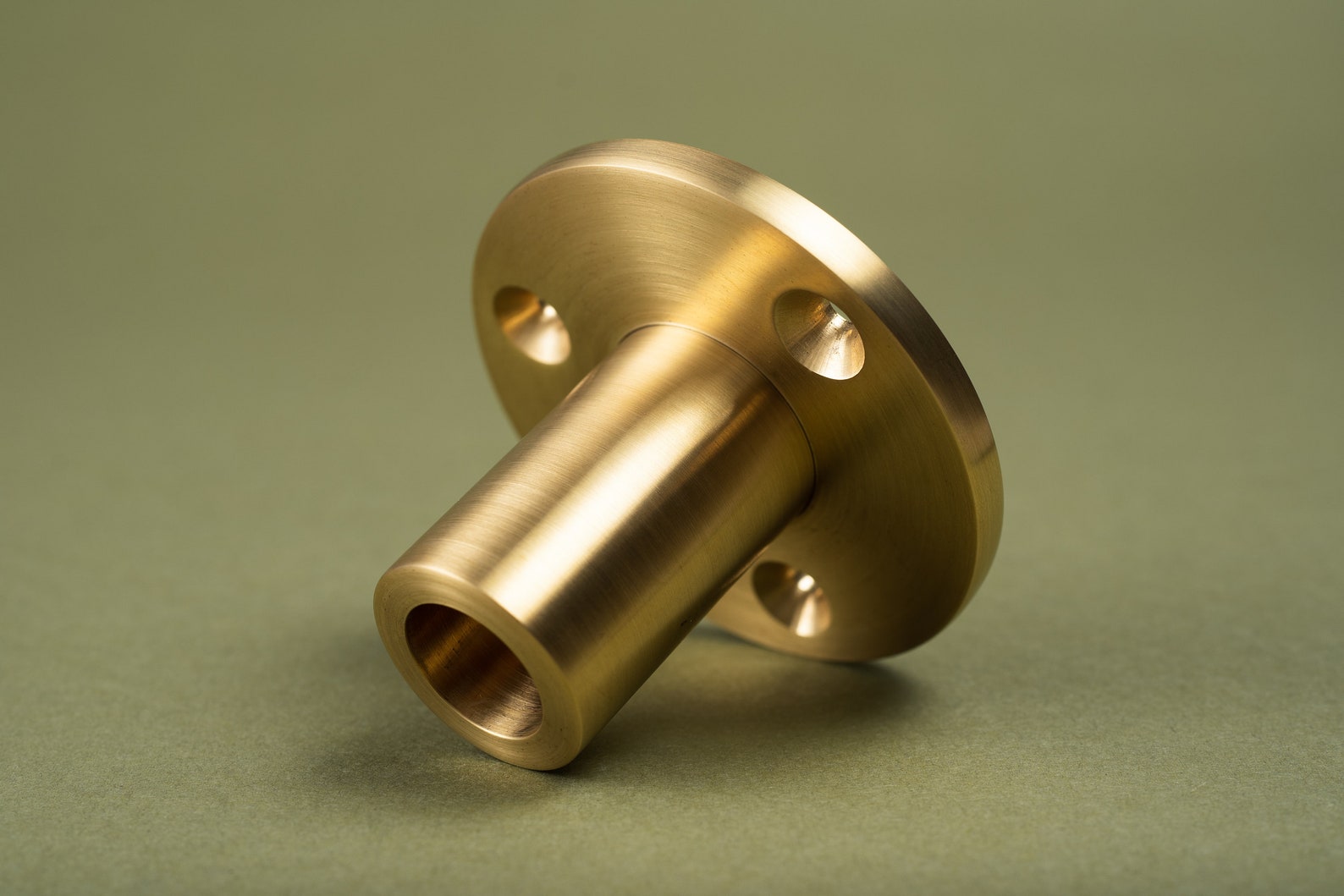 Brass Suspension Flange for Classic French Bistro Shelf - Ceiling ...