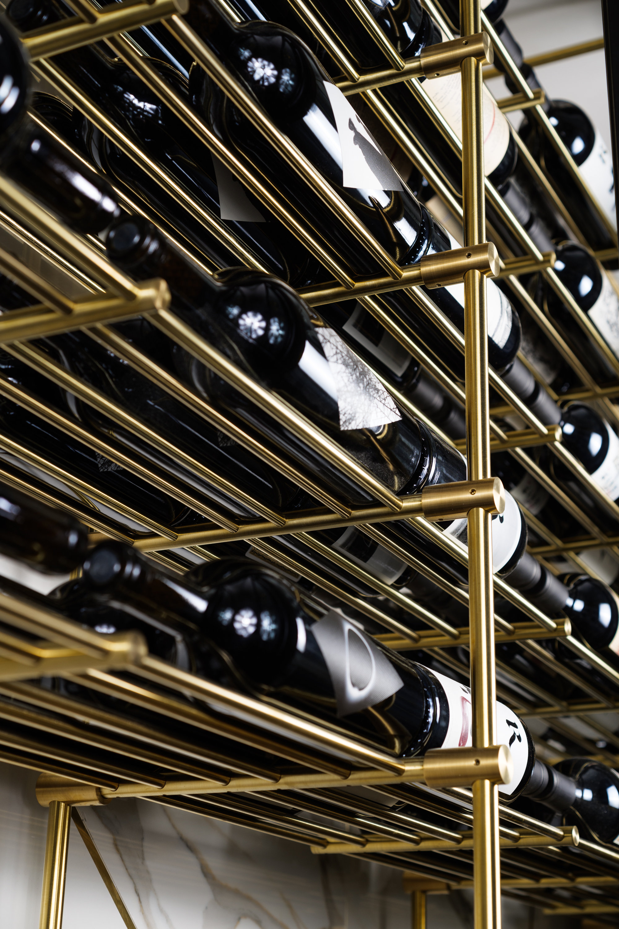 Brass Two-way Shelf Connector for Modular French Bistro Shelves | the ...