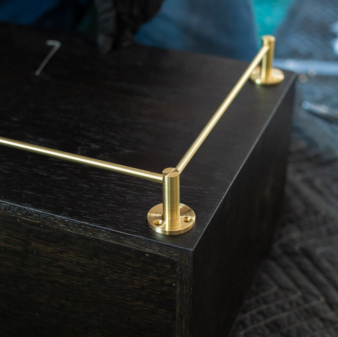 Brass Tipping Rail Fully Customizable Bottle Rail Shelf Etsy