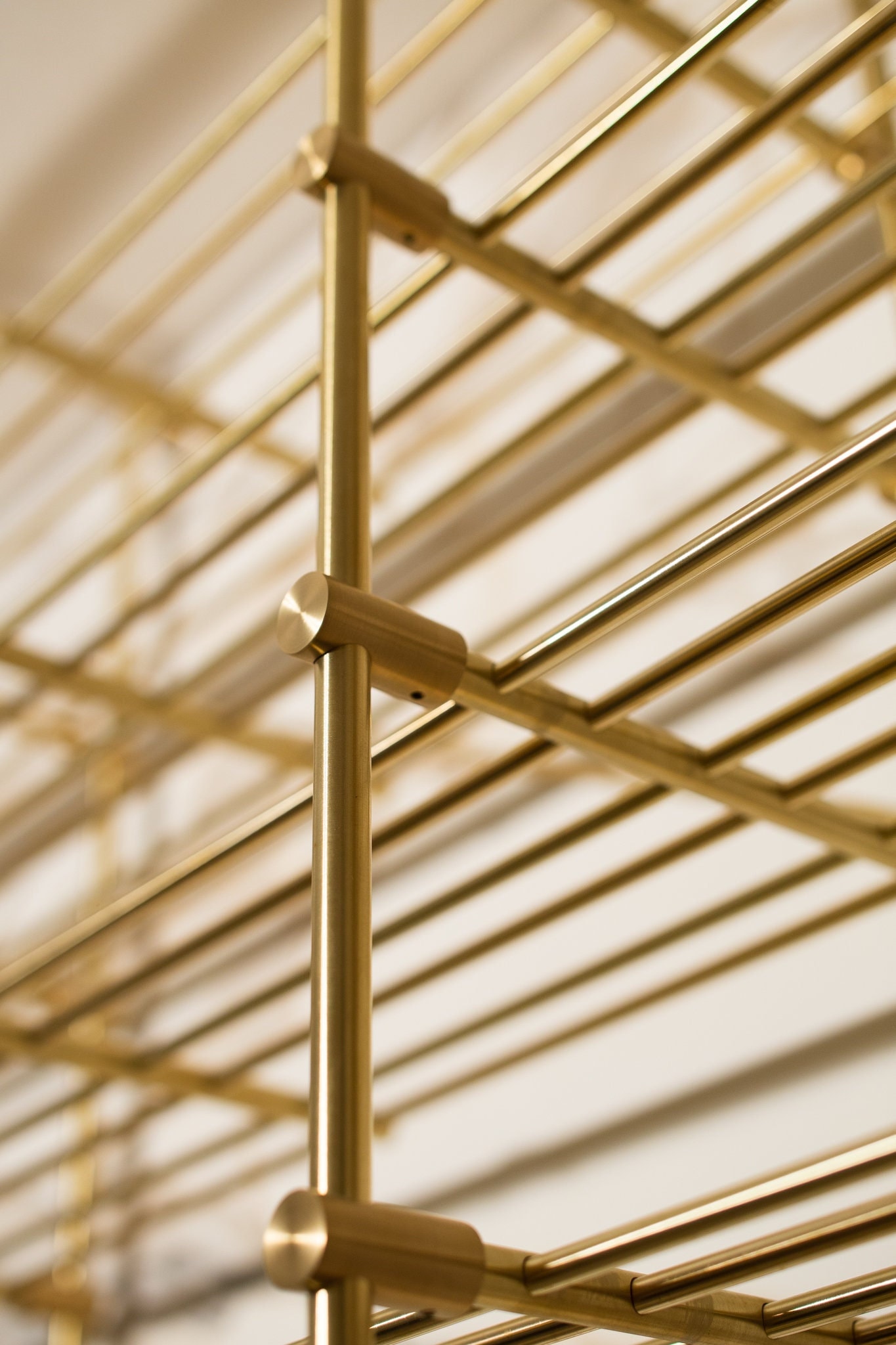 Brass Two-way Shelf Connector for Modular French Bistro Shelves | the ...