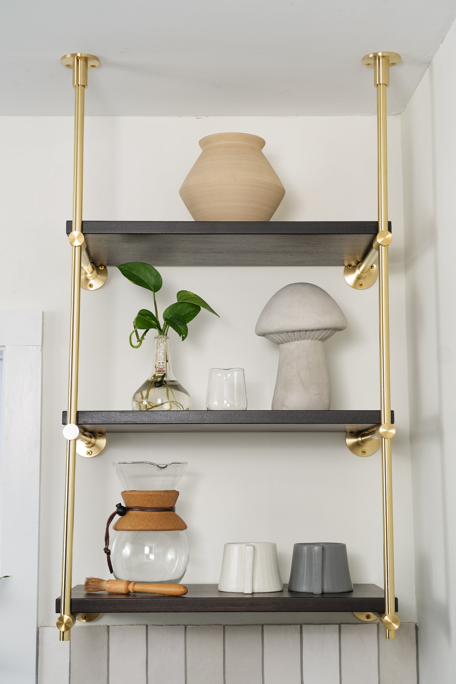 Brass Suspension Flange for Classic Brass Bistro Shelf the Origin ...