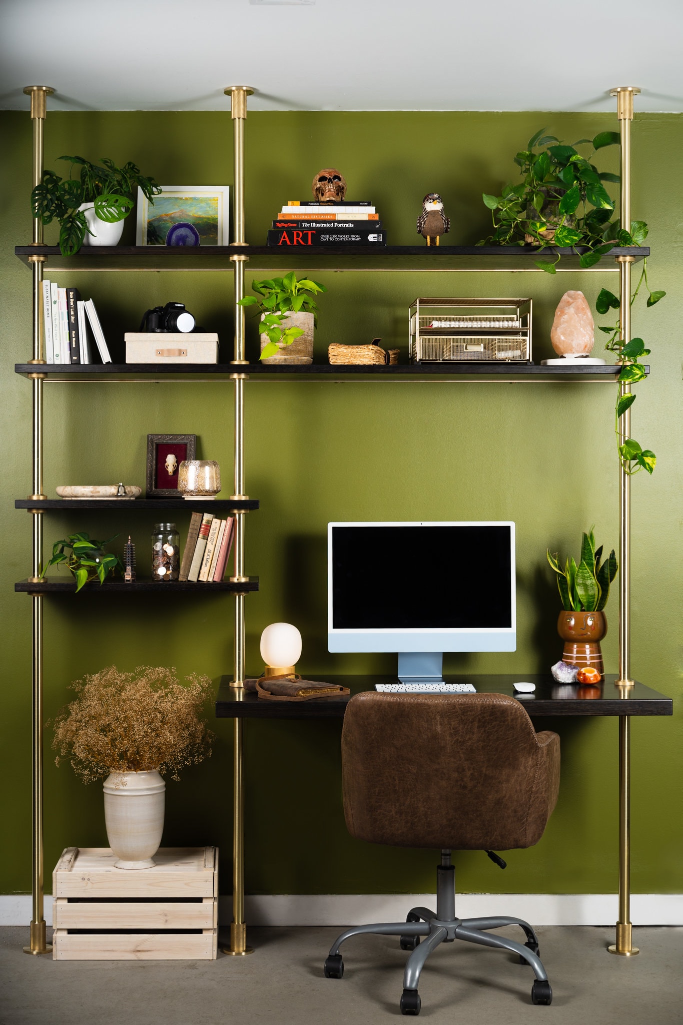 The Tuscan Desk & Shelf System - Etsy