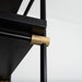 Brass Two-way Shelf Connector for Modular French Bistro Shelves the ...