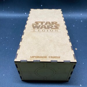 Star Wars Legion Deck Box for Upgrade Cards - Etsy