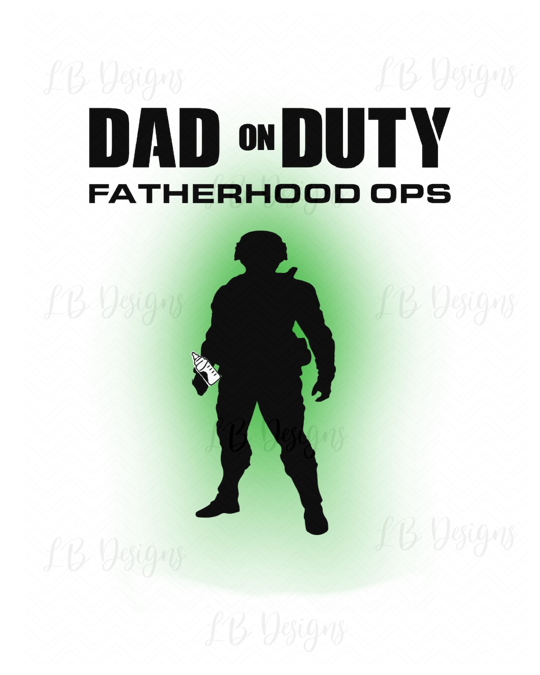 Dad on Duty PNG File Only - Etsy