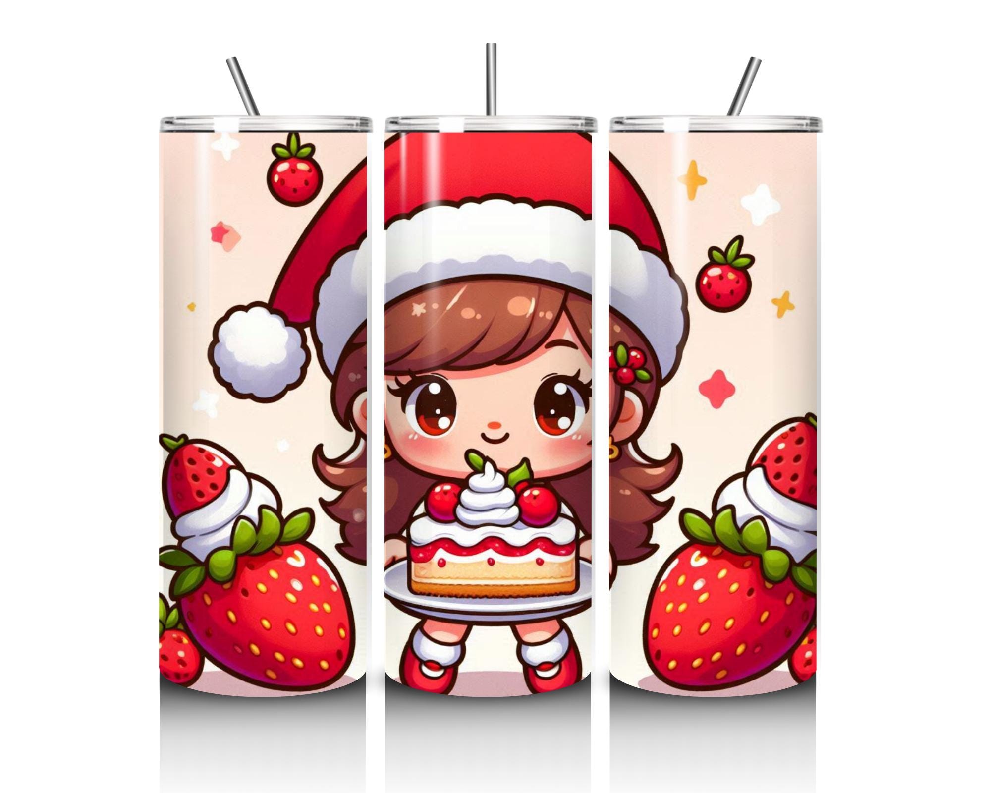 Strawberry Shortcake Tumbler Wrap 20oz - Etsy