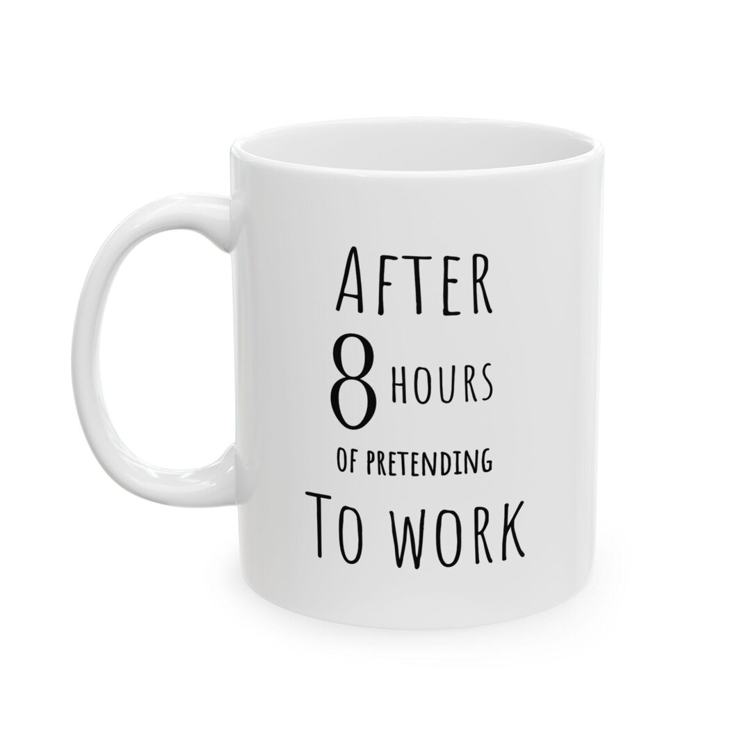 Work Mug, Funny Mugs Coworkers, Colleague Gift, Coworker Gift, Coffee ...