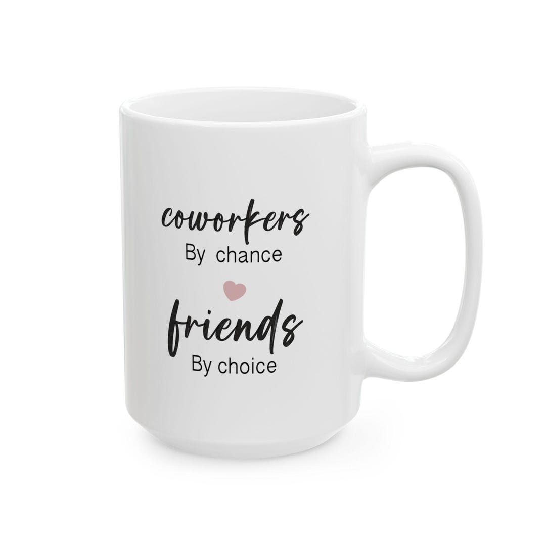 Funny Mugs for a Coworker, Emotional Coworker Gift, Work Made Us ...