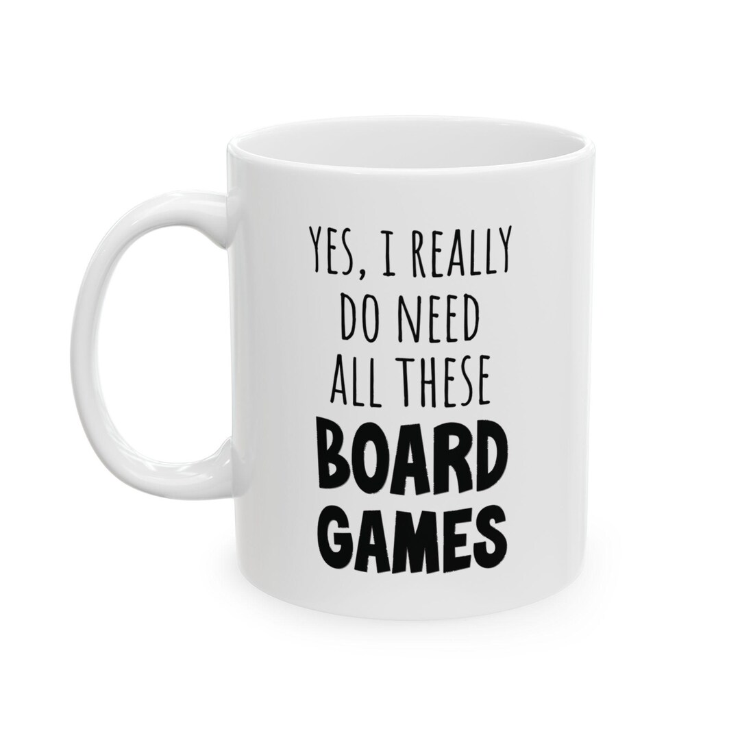 Board Game Addict, Funny Board Games Coffee Mugs, Board Game Merch ...