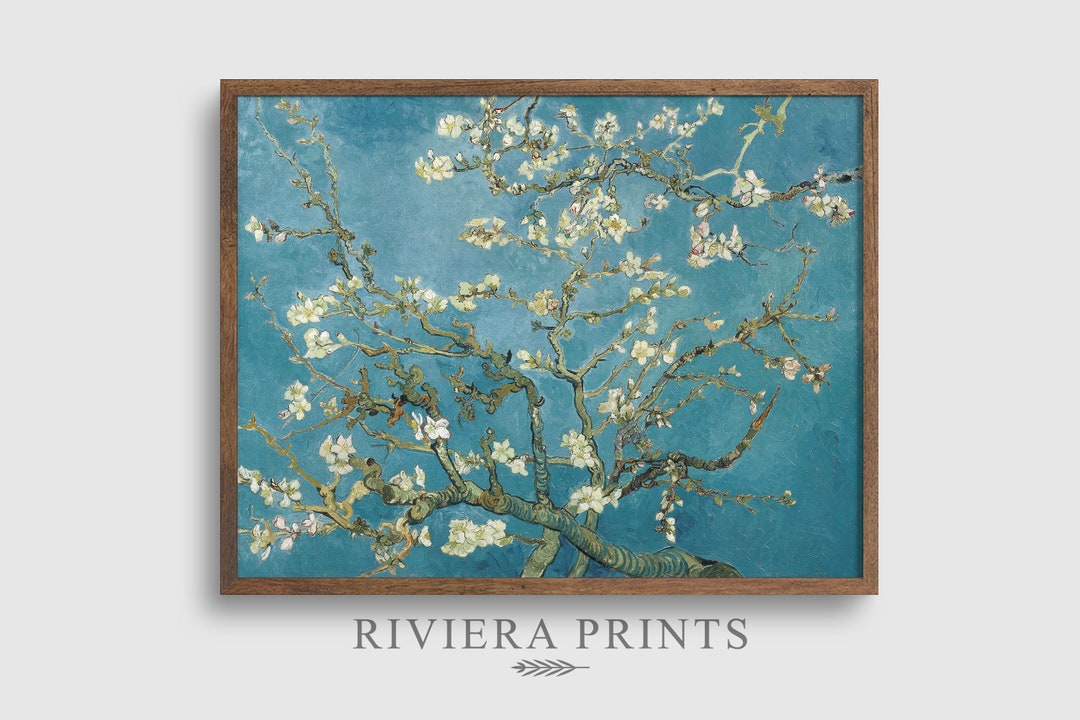 Tree in Spring Painting Sprouting Tree Art Spring Wall Art Farm House ...