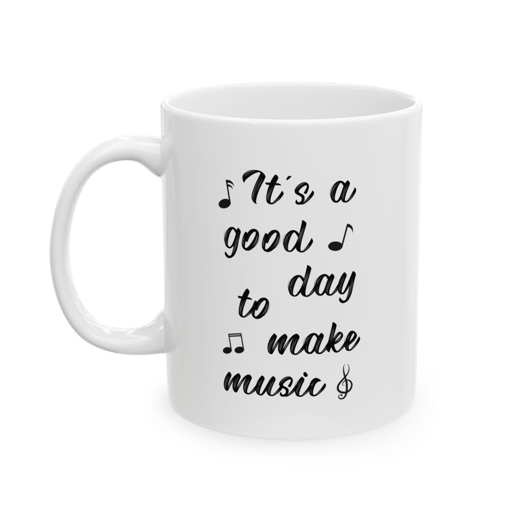 Music Mug, Music Teacher Cup, Singer Mug, Music Lover Cup, Coffee Cup ...