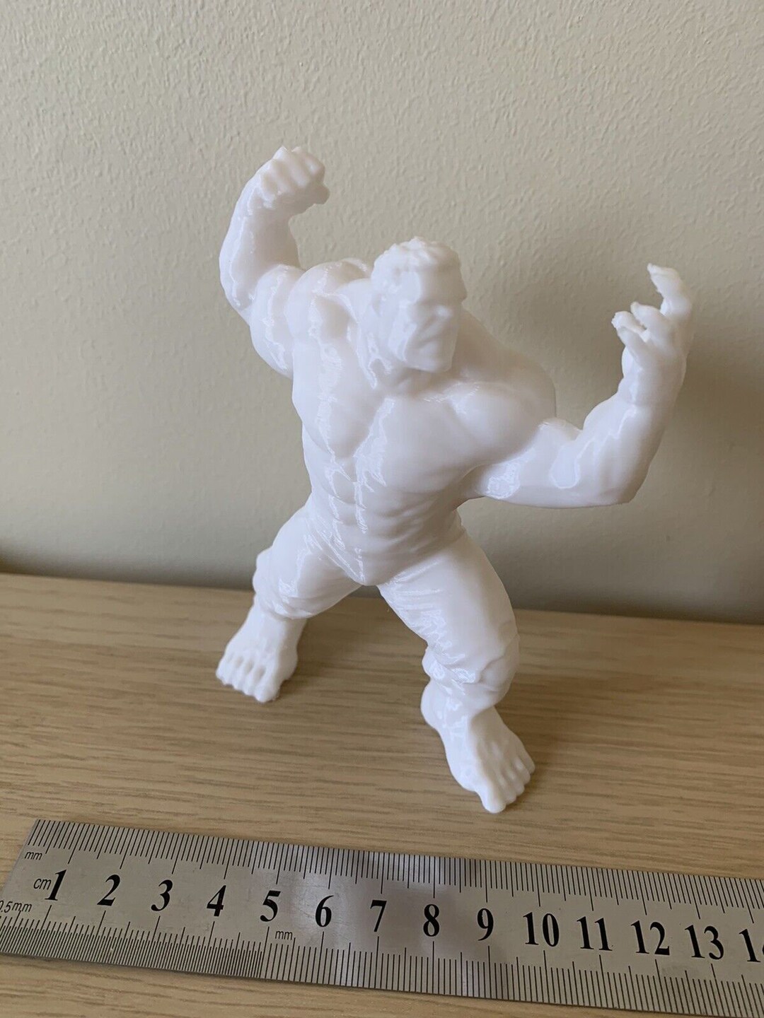 3D Printed Hulk Model Figure - Etsy