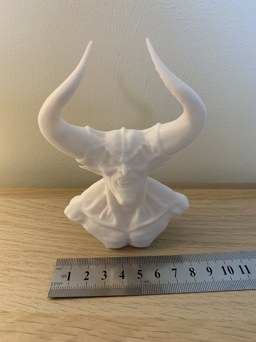 3D Printed Devil Bust - Etsy