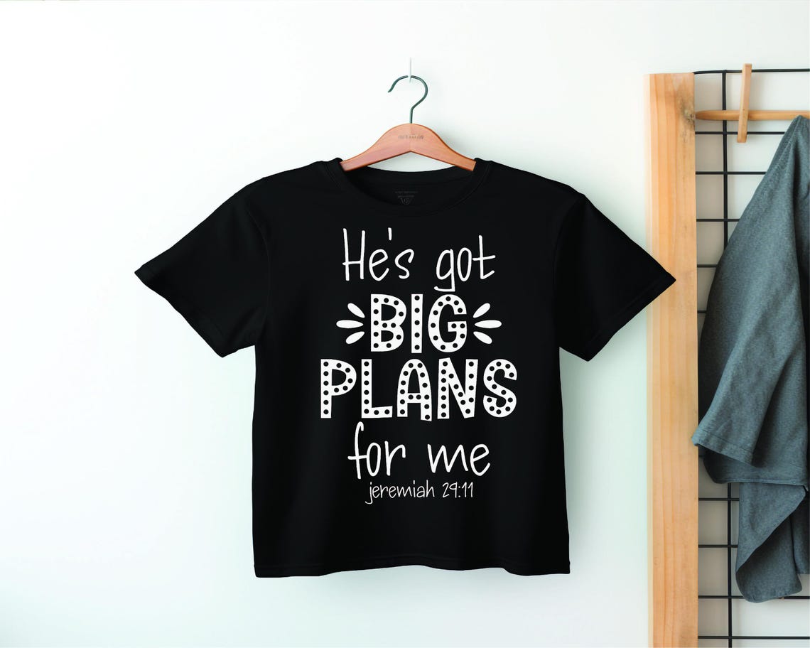 He's Got Big Plans for Me Christian SVG Design (digital Download) - Etsy