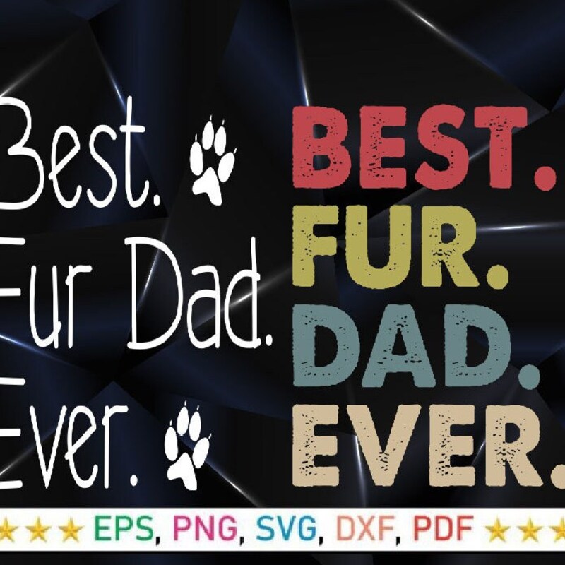 Fur Dad - Etsy