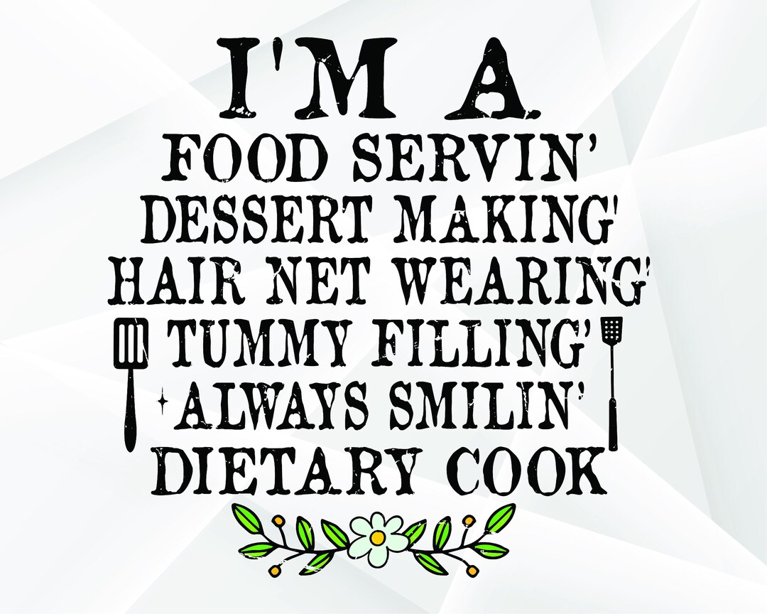 Cook Svg, Lunch Lady Svg, Cafeteria Staff Svg, Cute Lunch Lady Gifts ...